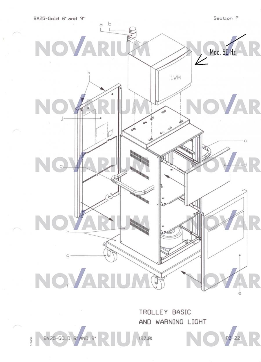 Philips 9896-010-02841 - Monitor 100Hz SG17 HLR/D, DR517 - BV 25 Gold ...