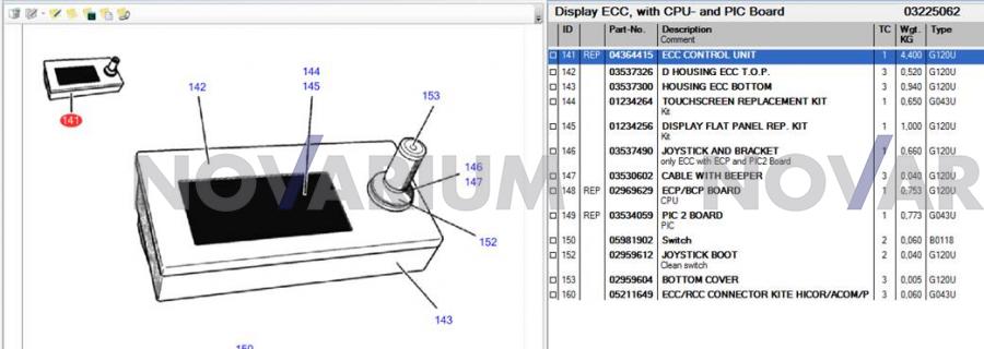 Siemens 4364415 - ECC Examination Control Console - Novarium