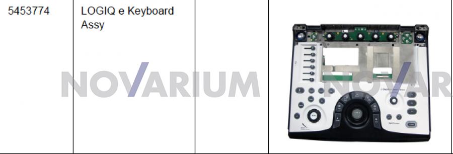 GE 5453774 - R6 Keyboard Assembly - Novarium